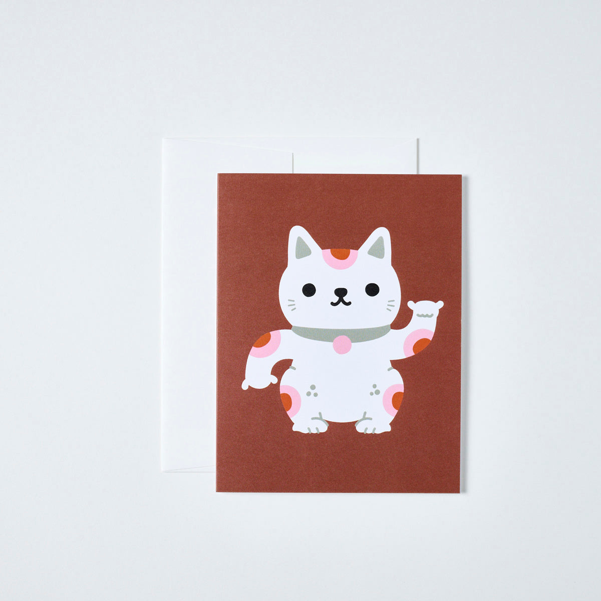 Good Egg Shaka Cat Greeting Card – always a.line
